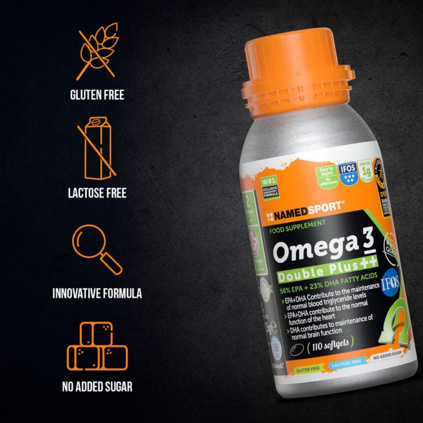 NAMEDSPORT Omega 3 Double Plus - 110 Tabs - Hiboost Nutrition | Chuyên ...